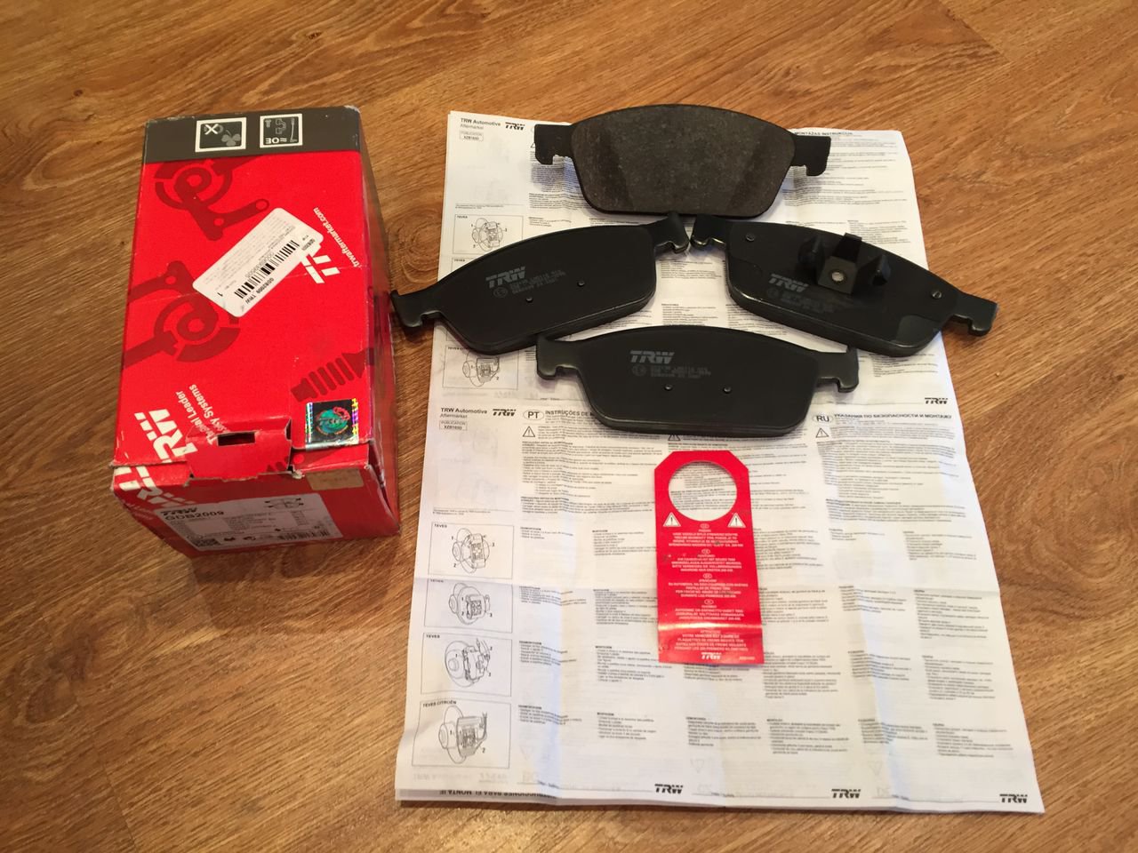 Тормозная система. Тормозные колодки и диски - Ford Kuga 2