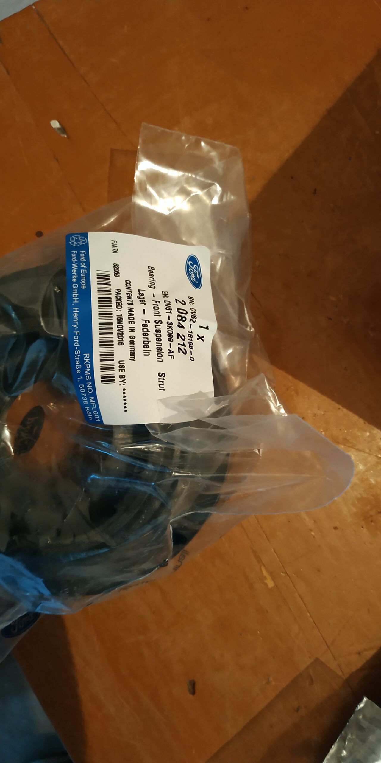 Опорные подшипники (с. 40) - Ford Focus 3