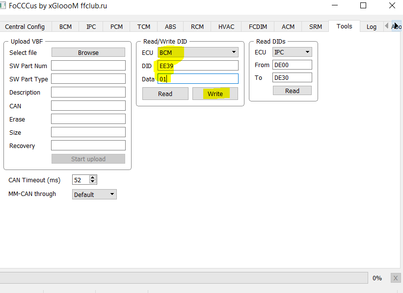Программа FoCCCus для Ford Focus 3 до рестайлинг (с. 9) - Ford Focus 3